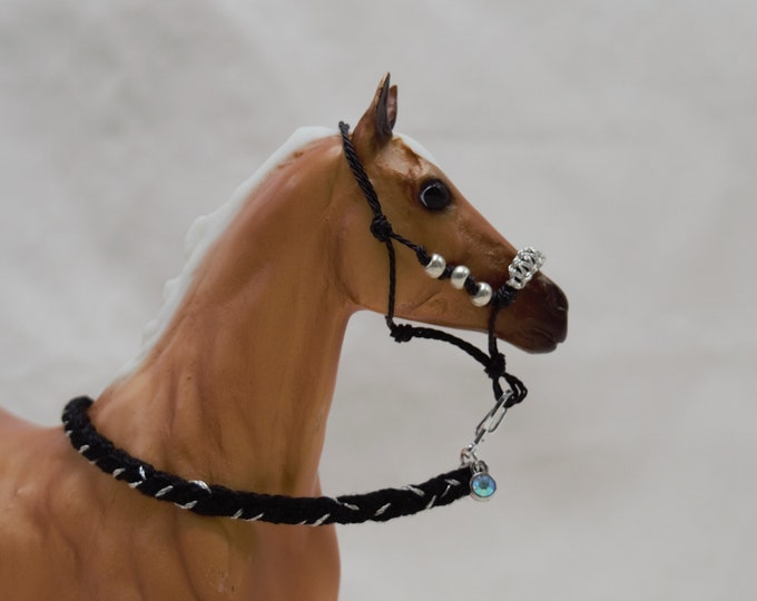 Classic Scale Black Magic Model Horse Halter - Etsy