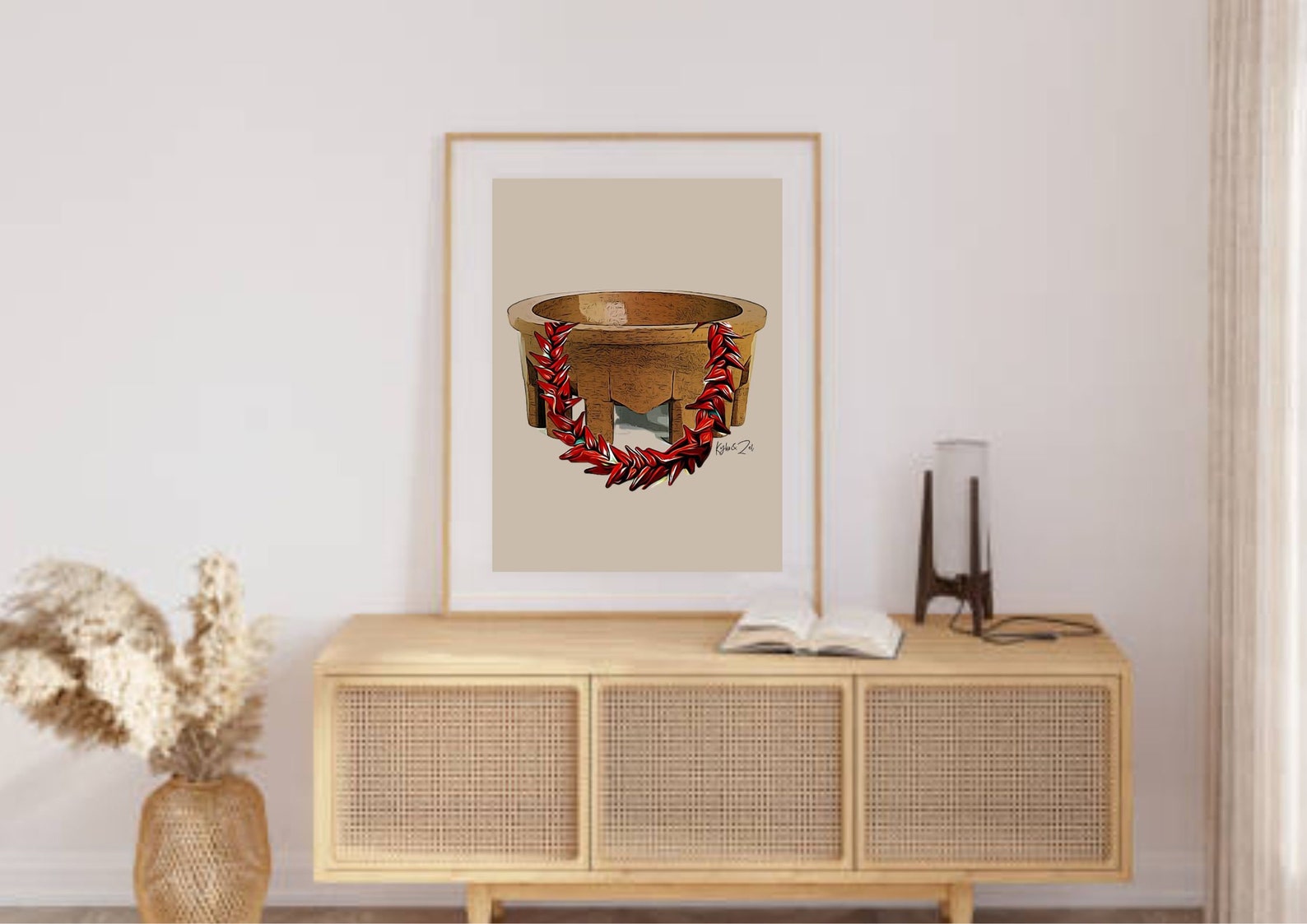 Ula Fala | Kava Bowl | Samoa | Digital Download | Downloadable Print ...