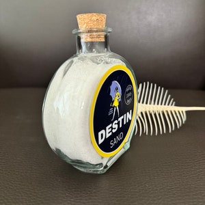 Destin Florida Beach Sand Bottle 4.75" H X 3.63" W X 1.44" D - Etsy