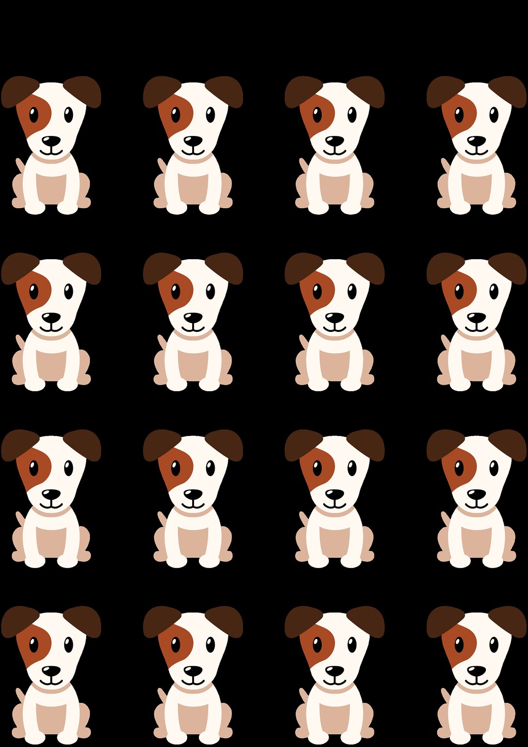 Clear Matte Jack Russel Stickers Sheet Pet Stickers Dog Stickers for ...