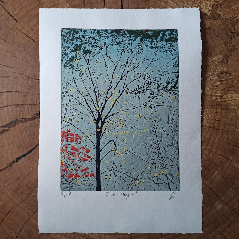 Reduction Linocut - Etsy