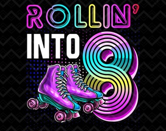 Roller Birthday Png - Etsy