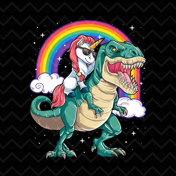 Riding a Dinosaur - Etsy