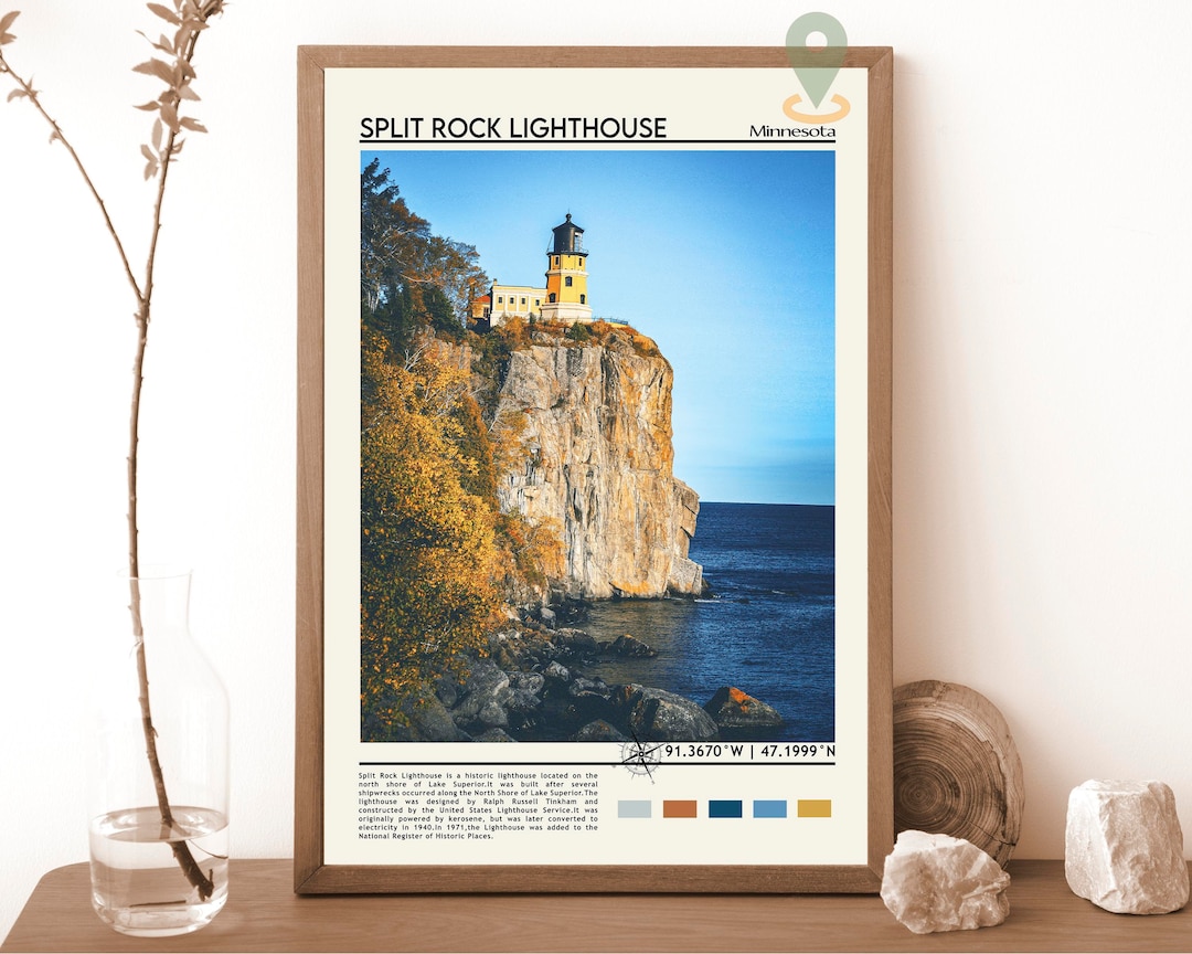 Split Rock Lighthouse - Lighthouses of the Great Lakes, Split Rock ...