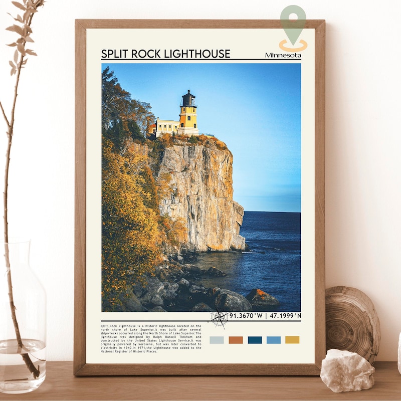 Split Rock Lighthouse - Etsy