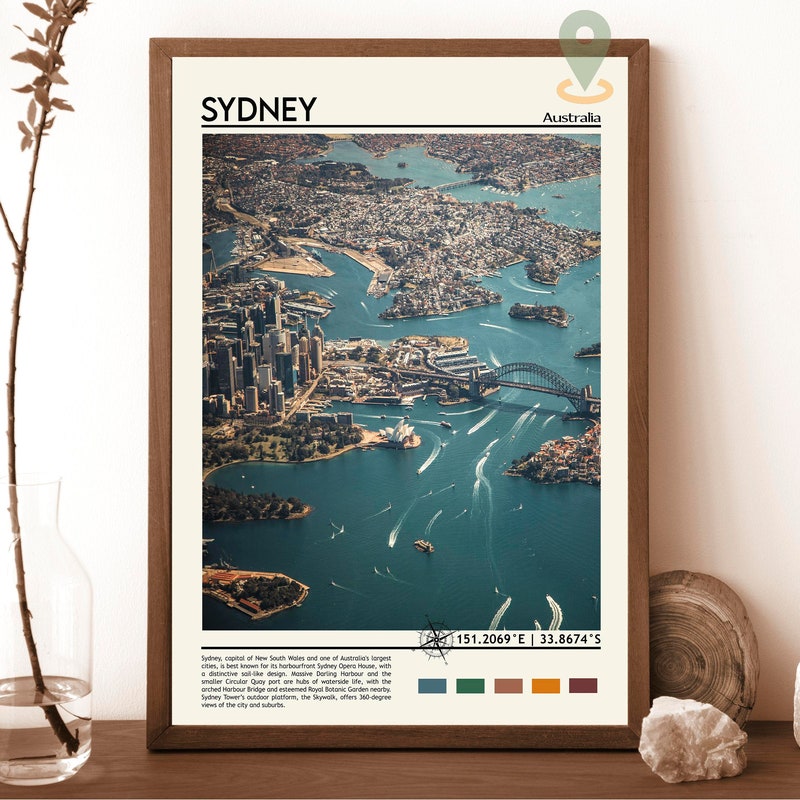 Sydney Print - Etsy