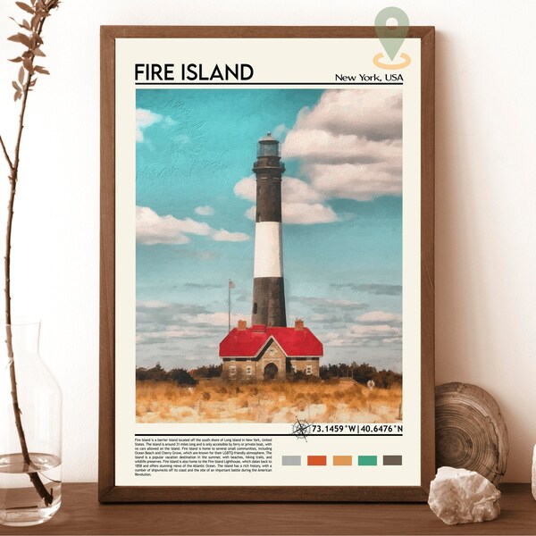 Fire Island Art - Etsy