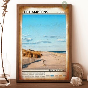 The Hamptons Print, the Hamptons Poster, the Hamptons Wall Art, the ...