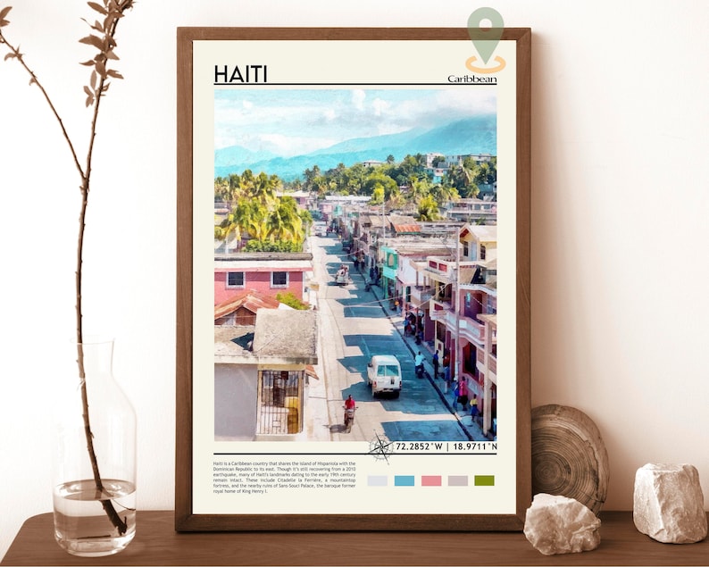 Haiti Print Haiti Art Haiti Poster Haiti Photo Haiti - Etsy