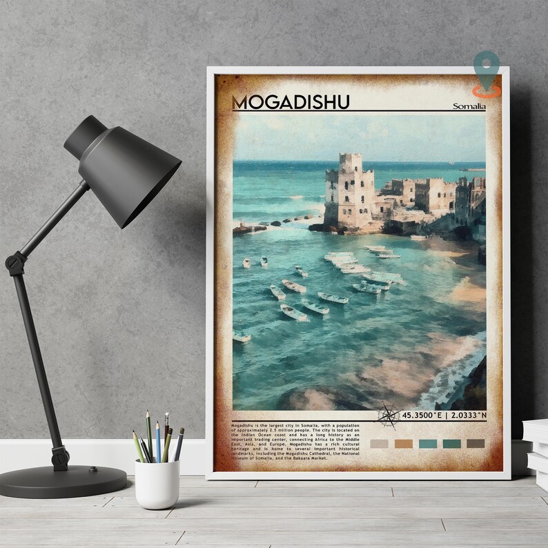 Mogadishu Print Mogadishu Art Mogadishu Poster Mogadishu - Etsy