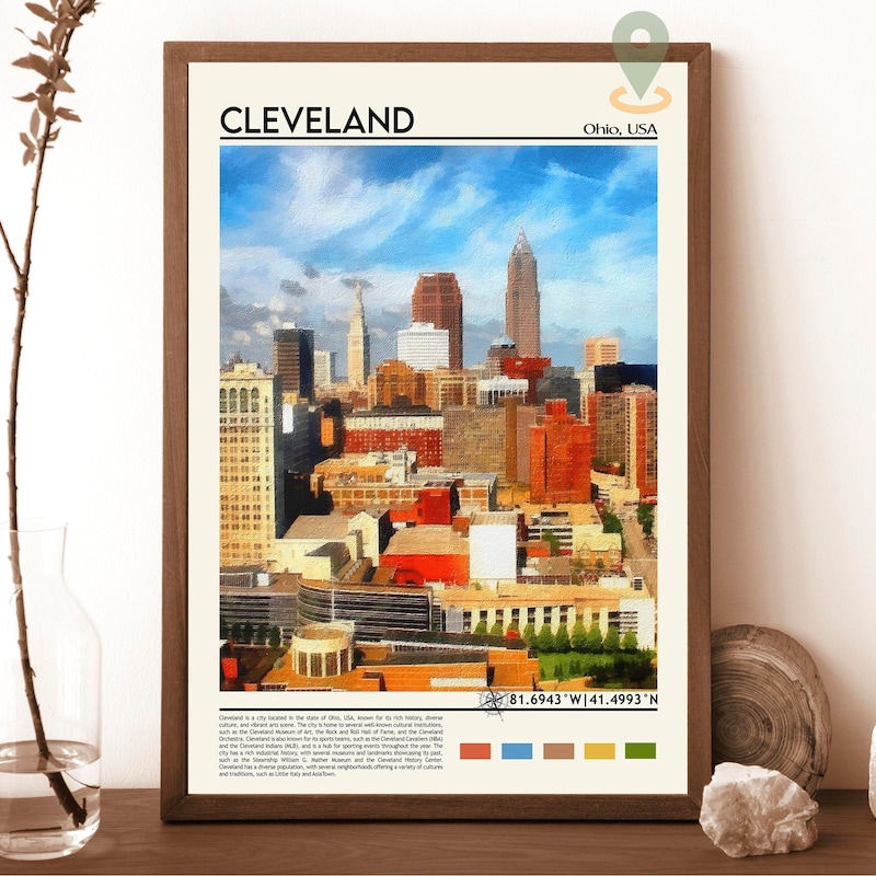 Cleveland Wall Art - Etsy