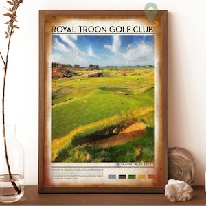 Royal Troon Golf Club, Royal Troon Print, Royal Troon Wall Art, Royal ...