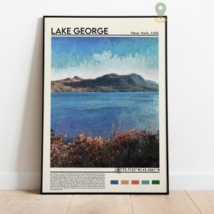 Lake George Print, Lake George Poster, Lake George Wall Art, Lake ...