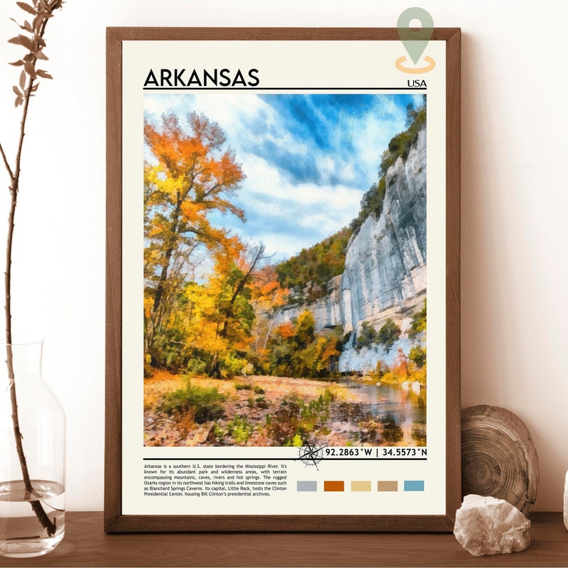 Arkansas Art - Etsy