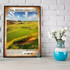 Royal Troon Golf Club, Royal Troon Print, Royal Troon Wall Art, Royal ...