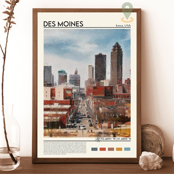 Des Moines - Etsy