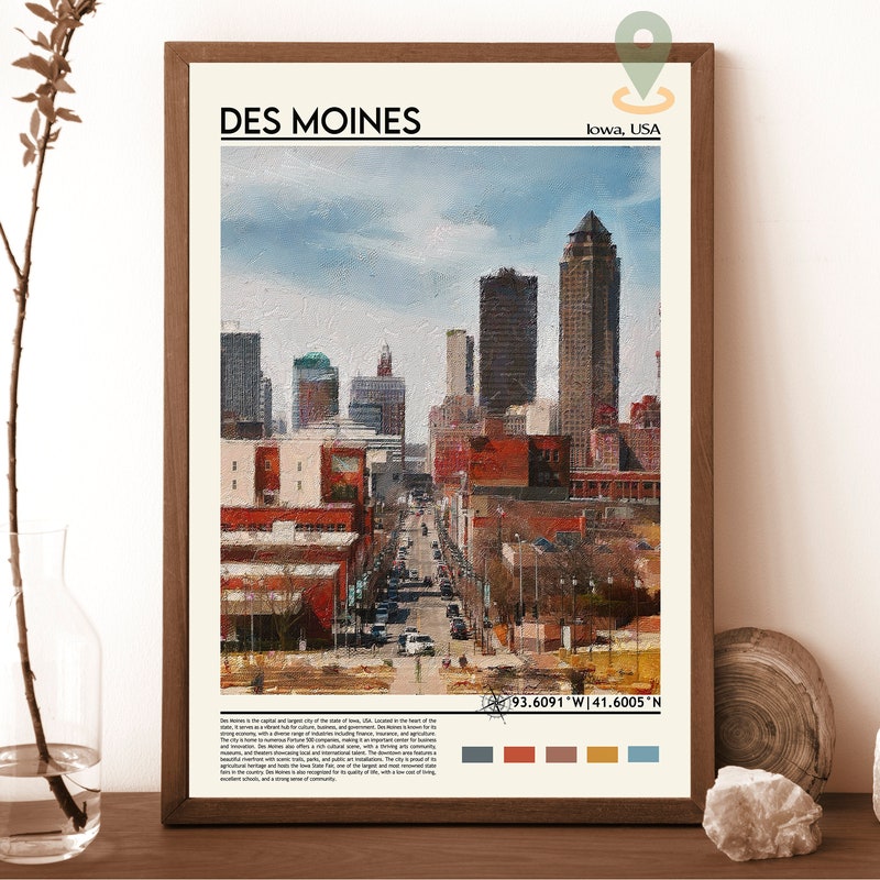 Des Moines - Etsy