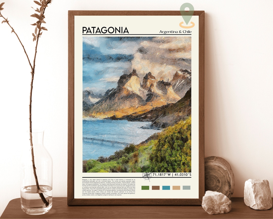 Patagonia Print, Patagonia Art, Patagonia Poster, Patagonia Photo ...