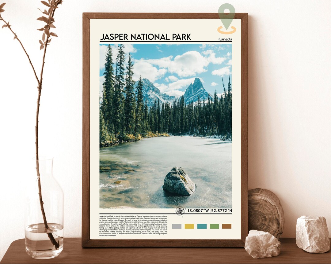 Jasper National Park Print, Jasper Wall Art, Jasper Poster, Jasper ...