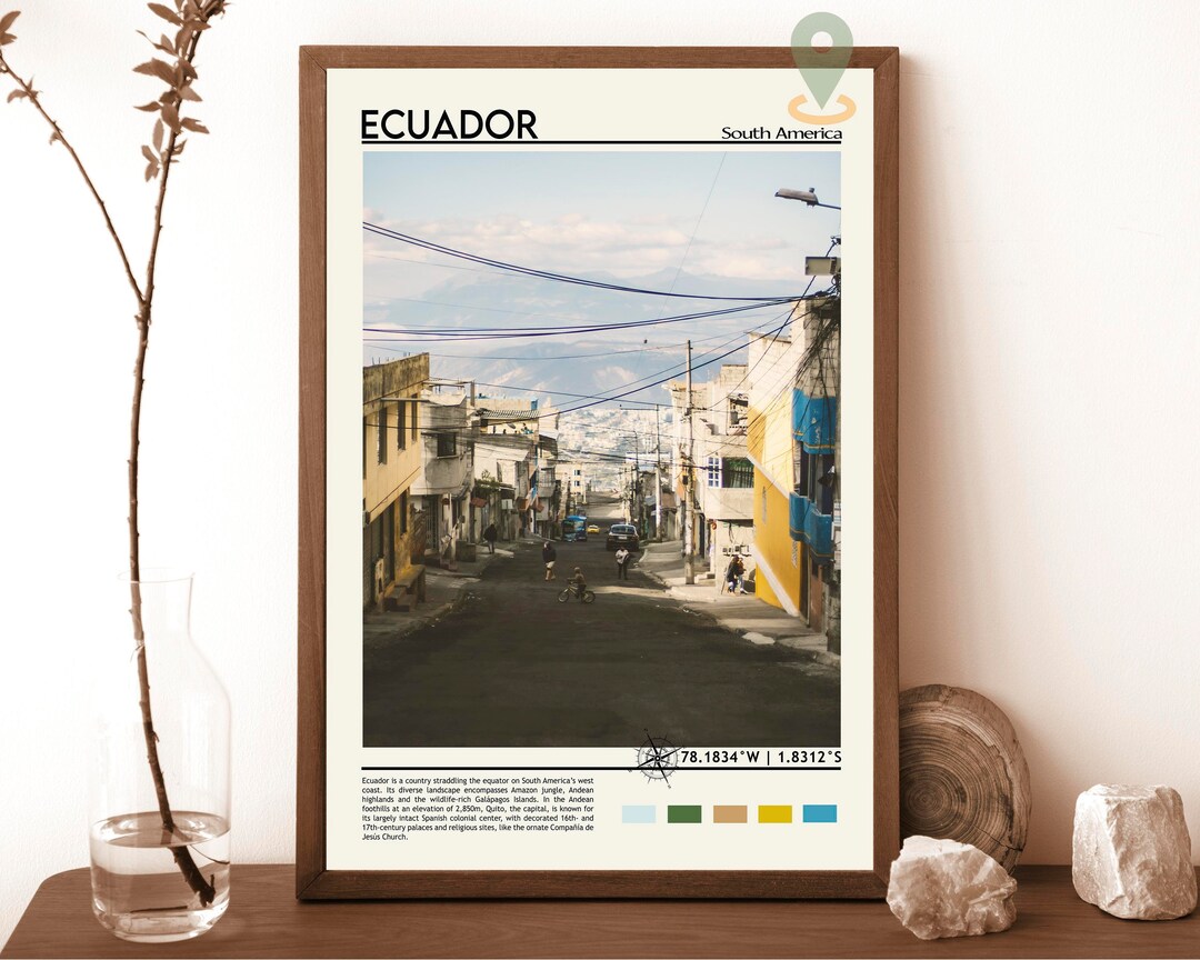 Ecuador Print, Ecuador Art, Ecuador Poster, Ecuador Photo, Ecuador ...