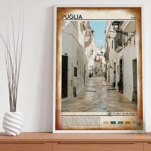 Puglia Print, Puglia Poster, Puglia Wall Art, Puglia Travel Print ...