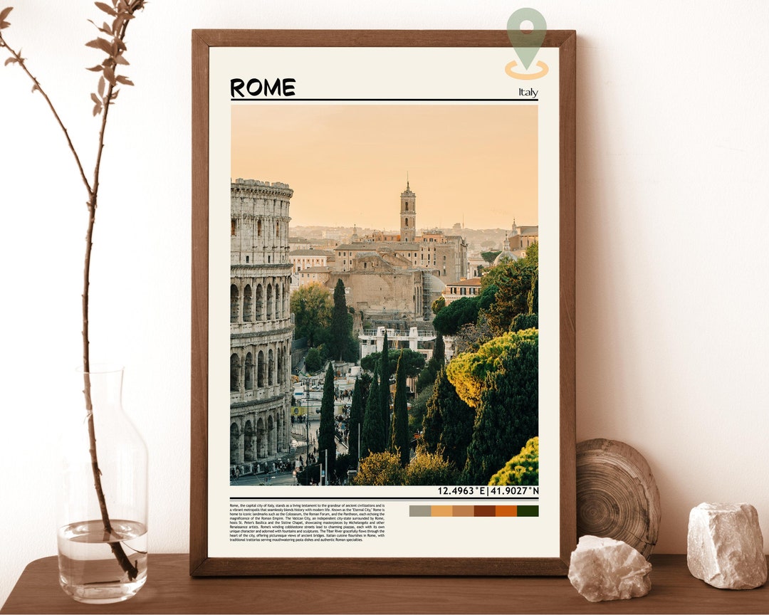 Rome Print, Rome Wall Art, Rome Poster, Rome Photo, Rome Poster Print ...