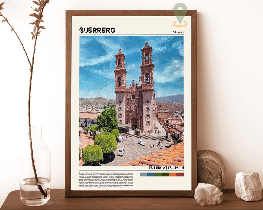 Guerrero Print, Guerrero Wall Art, Guerrero Poster, Guerrero Photo ...