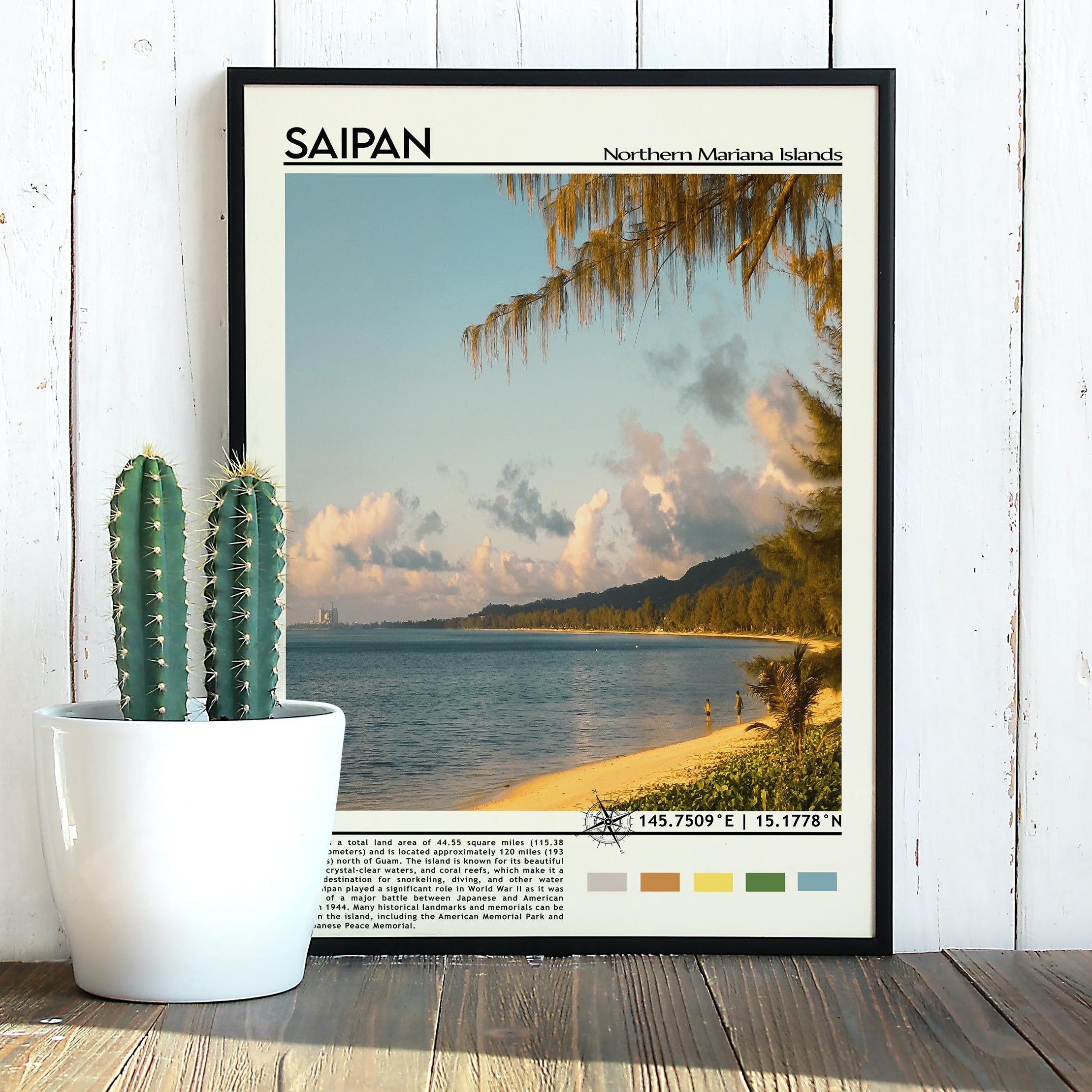 Saipan Print Saipan Art Saipan Poster Saipan Photo Saipan - Etsy
