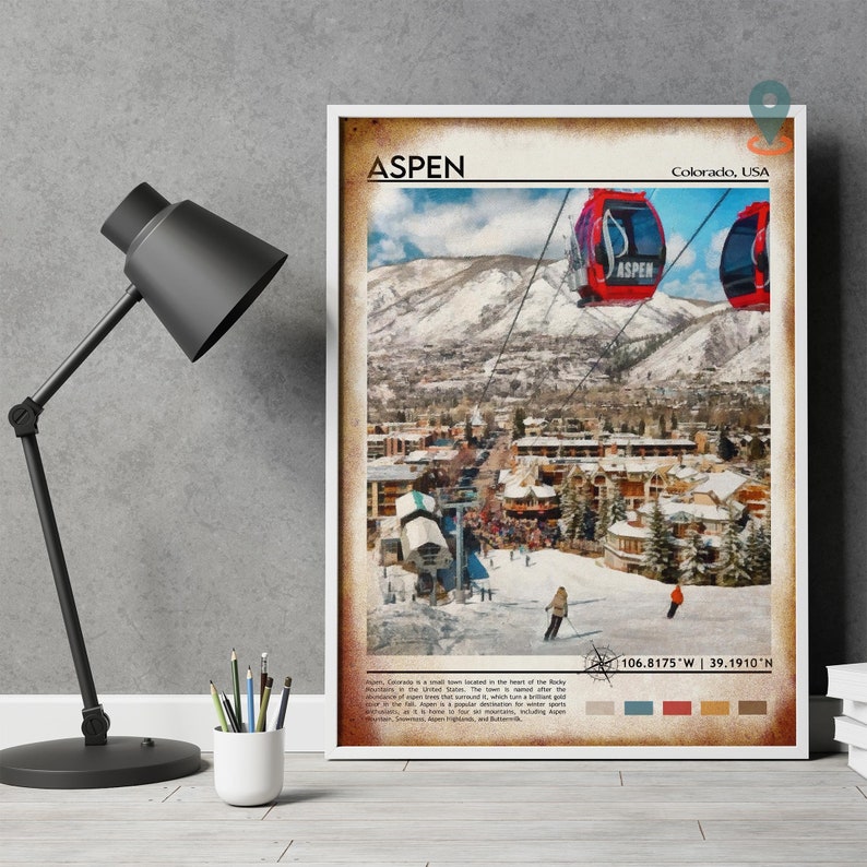 Aspen Print Aspen Art Aspen Poster Aspen Photo Aspen - Etsy