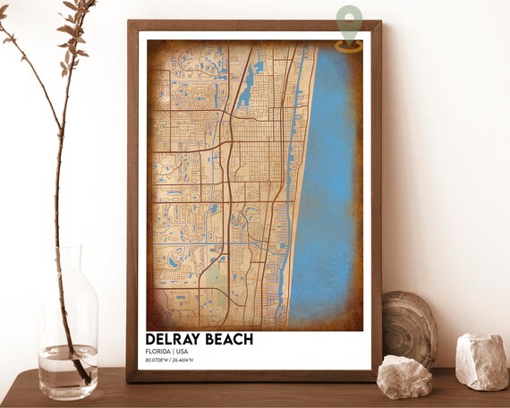 Map Of Florida Delray Beach