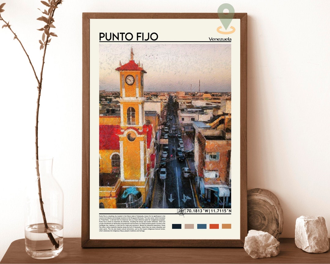 Punto Fijo Print, Punto Fijo Poster, Punto Fijo Wall Art, Punto Fijo ...