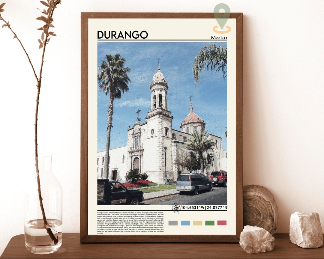 Durango Print, Durango Poster, Durango Wall Art, Durango Travel ...