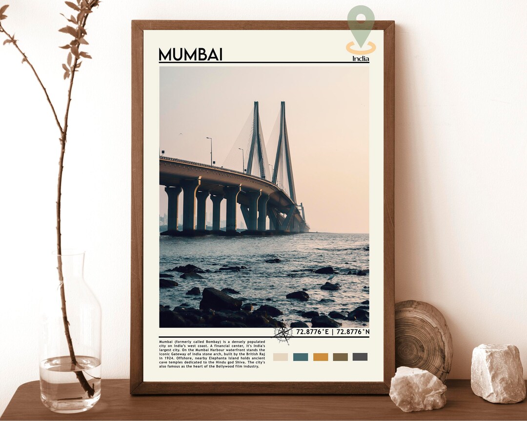 Mumbai Print, Mumbai Art, Mumbai Poster, Mumbai Photo, Mumbai Poster ...