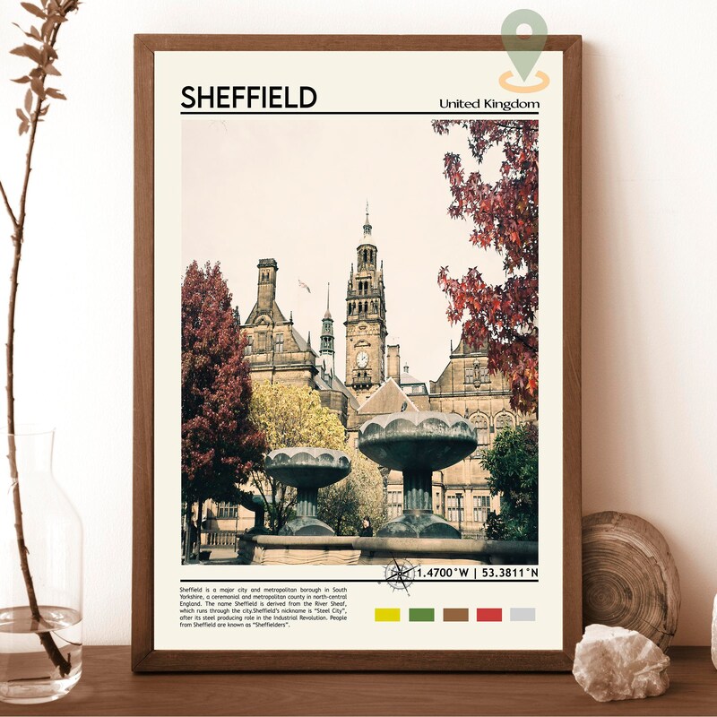 Sheffield Print - Etsy