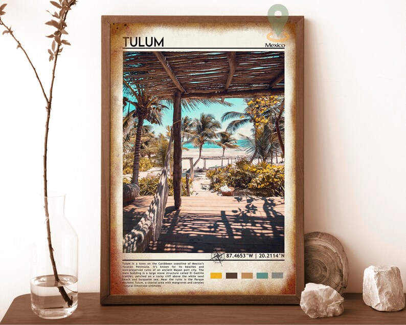 Tulum Print Tulum Art Tulum Poster Tulumphoto Tulum Poster - Etsy