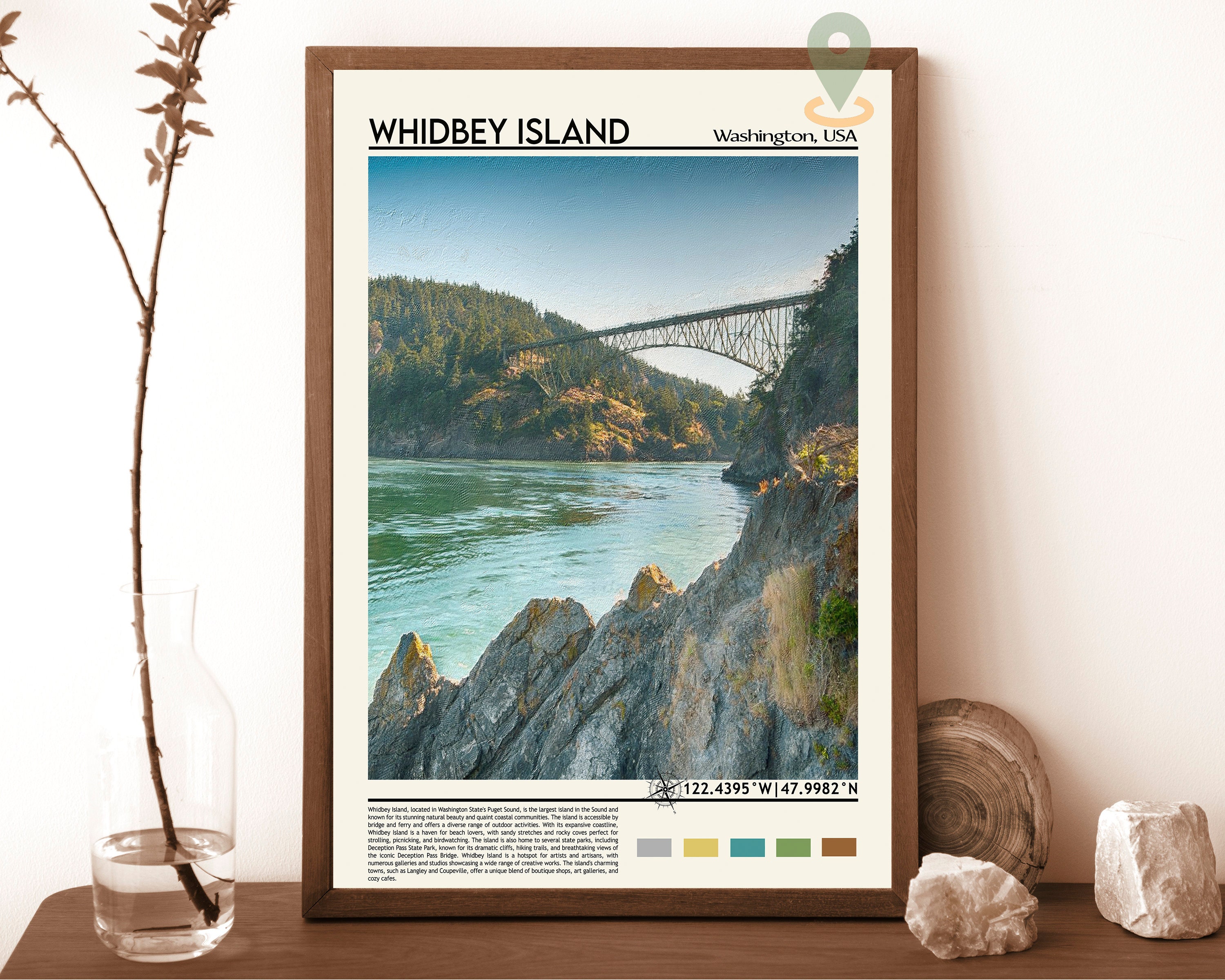 Whidbey Island Print Whidbey Island Poster Whidbey Island - Etsy