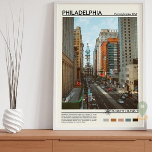 Philadelphia Print, Philadelphia Art, Philadelphia Poster, Philadelphia ...