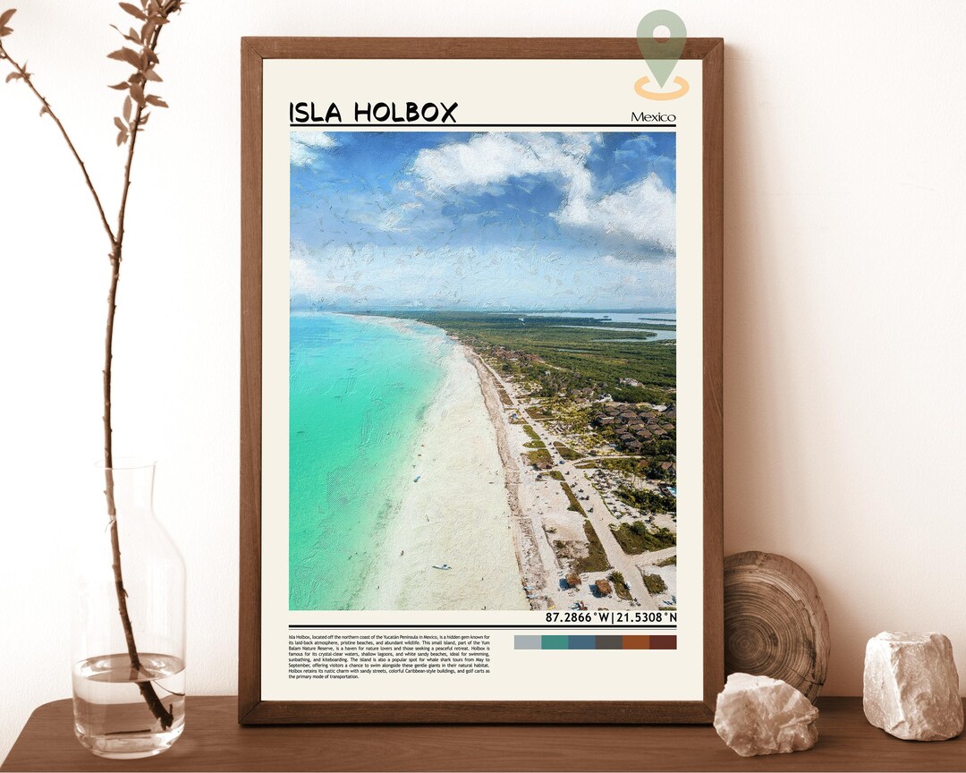 Isla Holbox Print, Isla Holbox Wall Art, Isla Holbox Poster, Isla ...