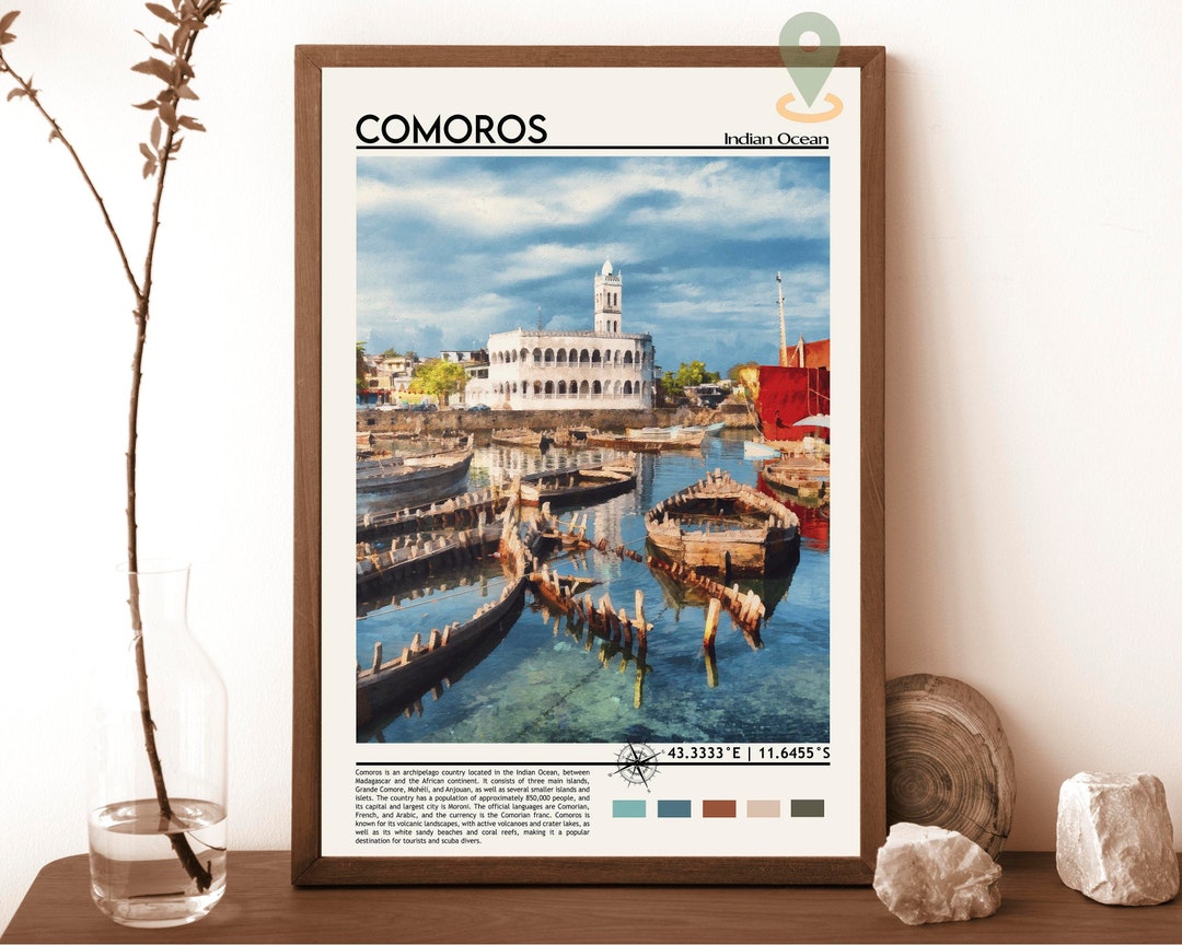 Comoros Print, Comoros Art, Comoros Poster, Comoros Photo, Comoros ...