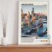 Melbourne Print Melbourne Poster Melbourne Wall Art - Etsy