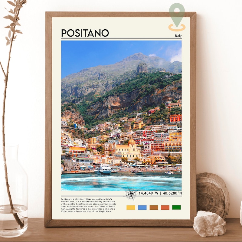 Positano Print - Etsy