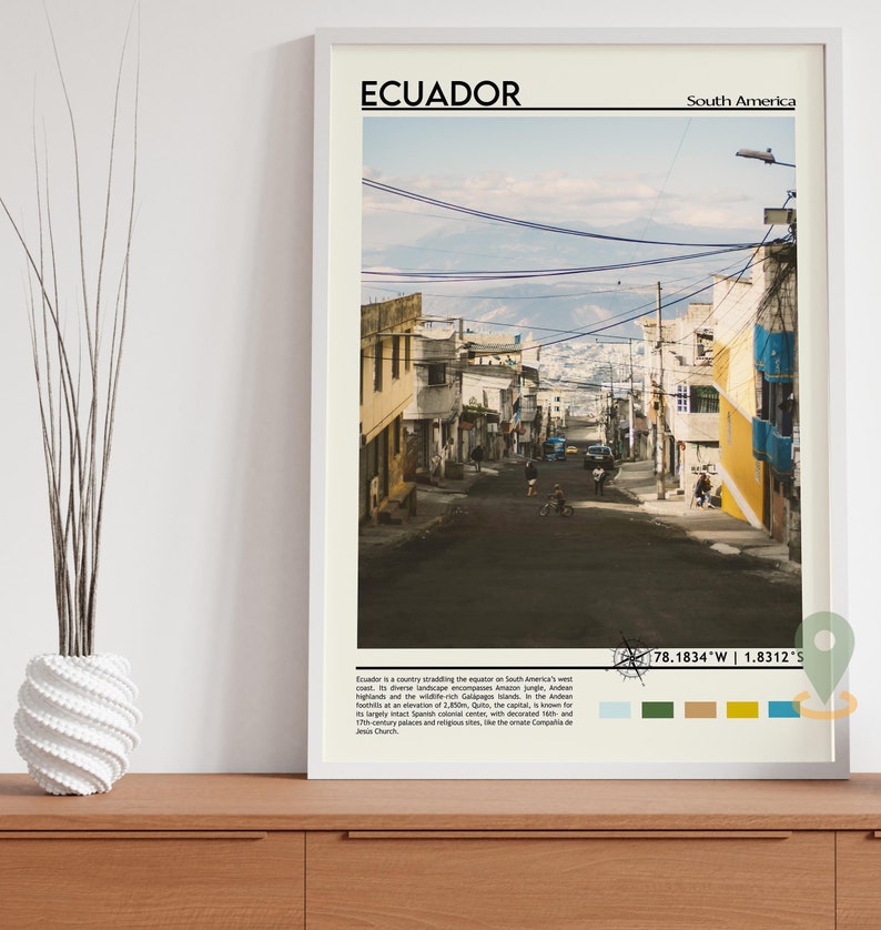 Ecuador Print Ecuador Art Ecuador Poster Ecuador Photo - Etsy