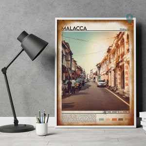 Malacca Print, Malacca Poster, Malacca Wall Art, Malacca Travel ...