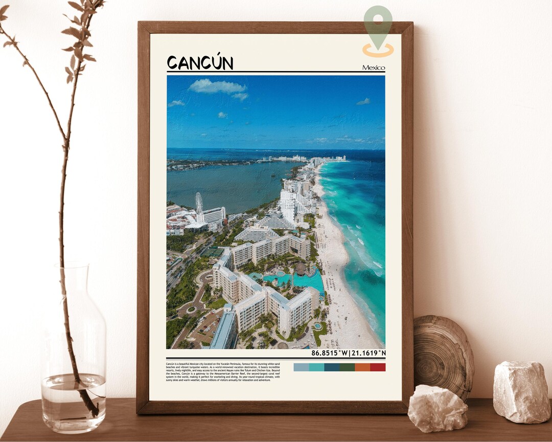 Cancun Print, Cancun Wall Art, Cancun Poster, Cancun Photo, Cancun ...