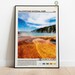 Yellowstone Print Yellowstone Poster Yellowstone Wall Art - Etsy