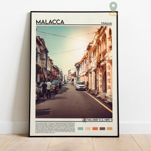 Malacca Print, Malacca Poster, Malacca Wall Art, Malacca Travel ...