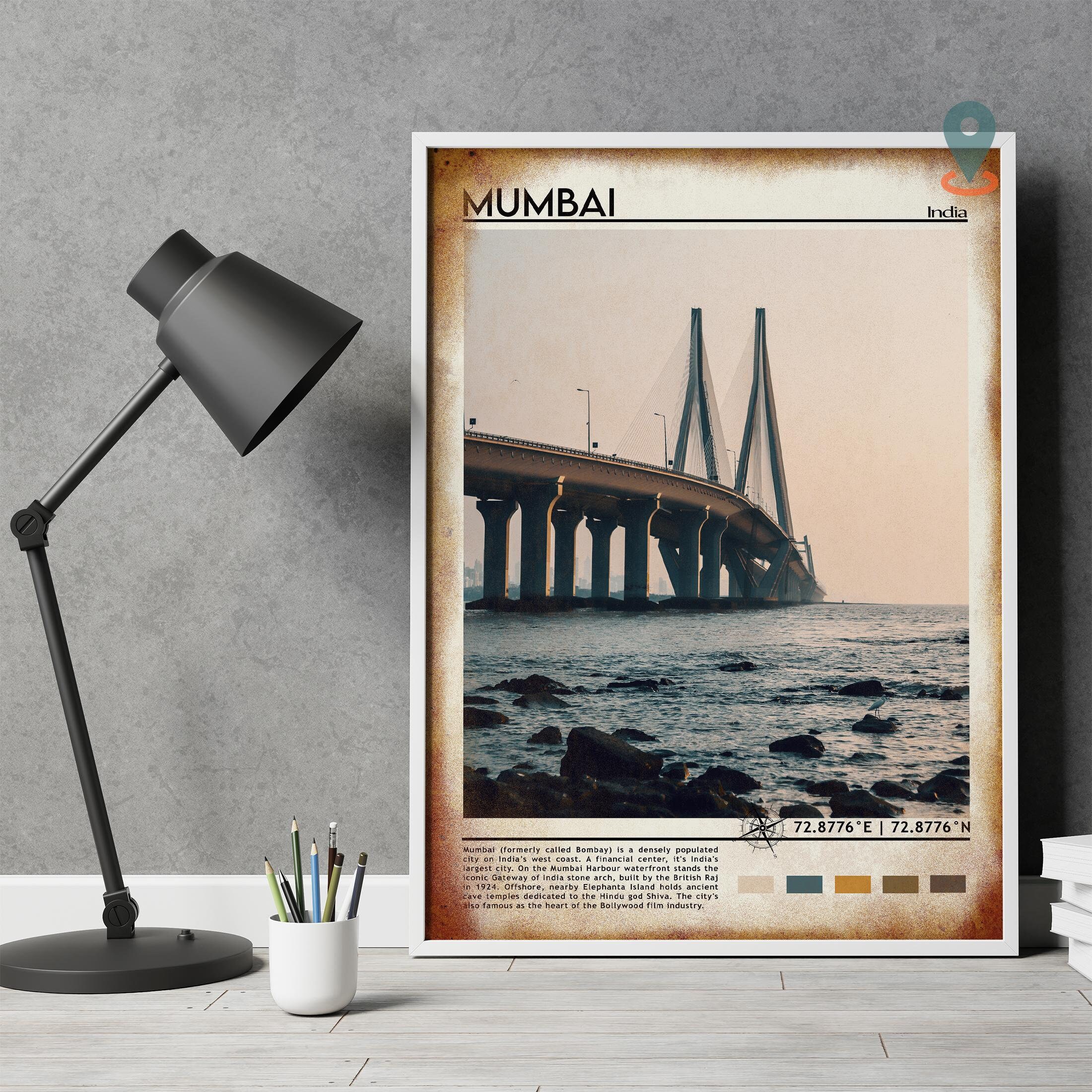 Mumbai Print Mumbai Art Mumbai Poster Mumbai Photo Mumbai - Etsy
