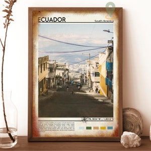Ecuador Print, Ecuador Art, Ecuador Poster, Ecuador Photo, Ecuador ...