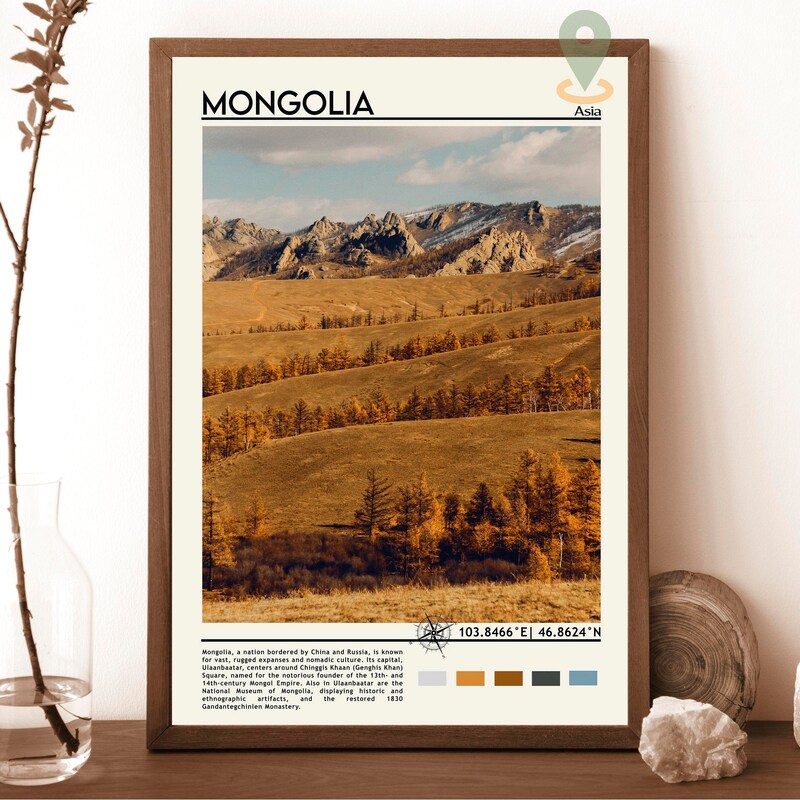 Ulaanbaatar Poster - Etsy