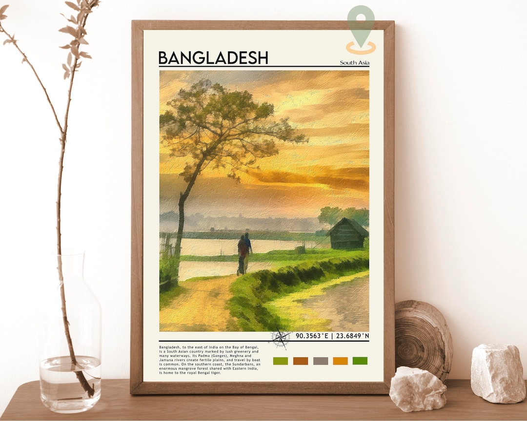 Bangladesh Print, Bangladesh Photo, Bangladesh Travel Poster ...